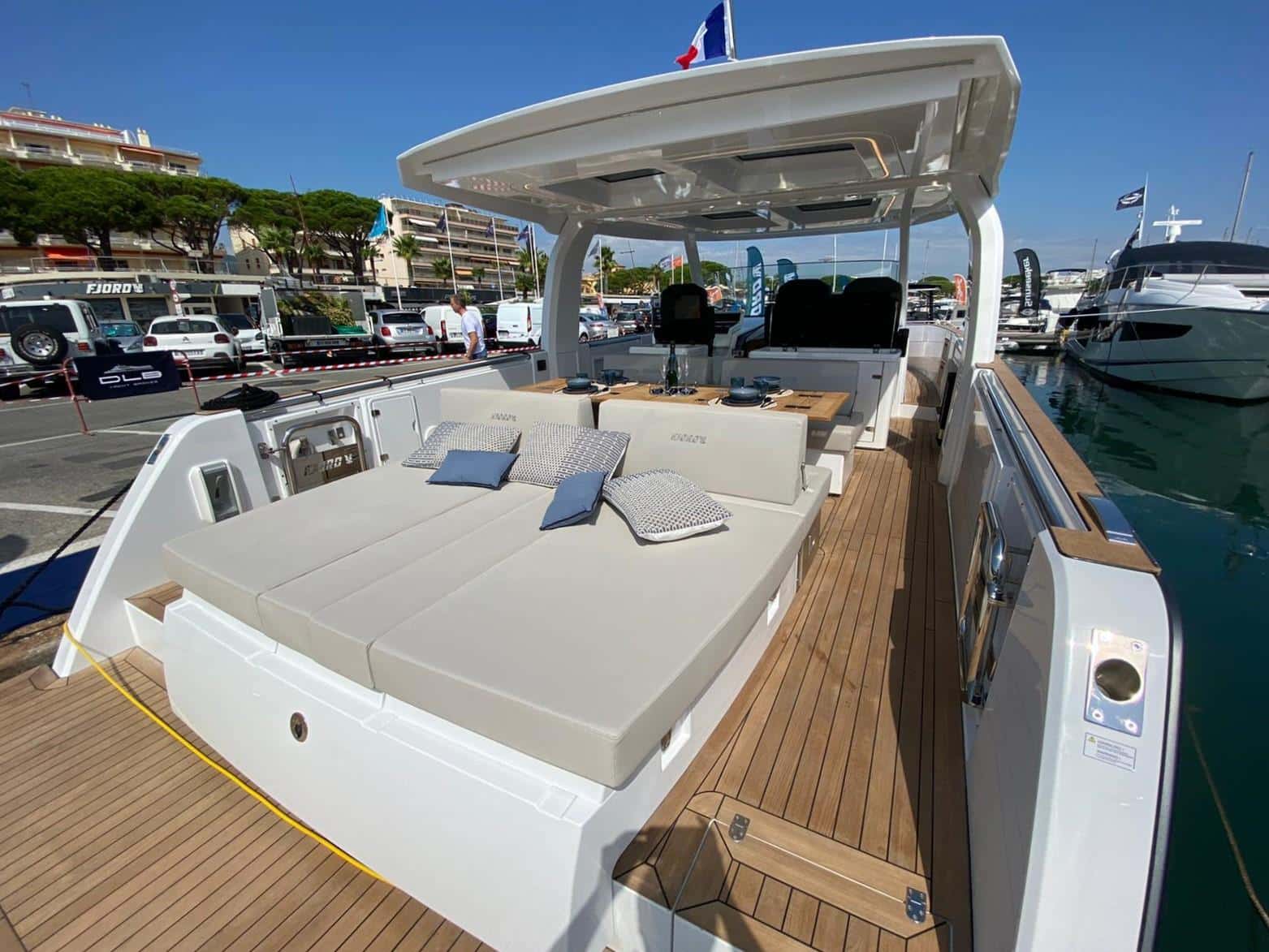 Fjord 41 XL | Luxury Performance Yacht | Agapi Boat Club